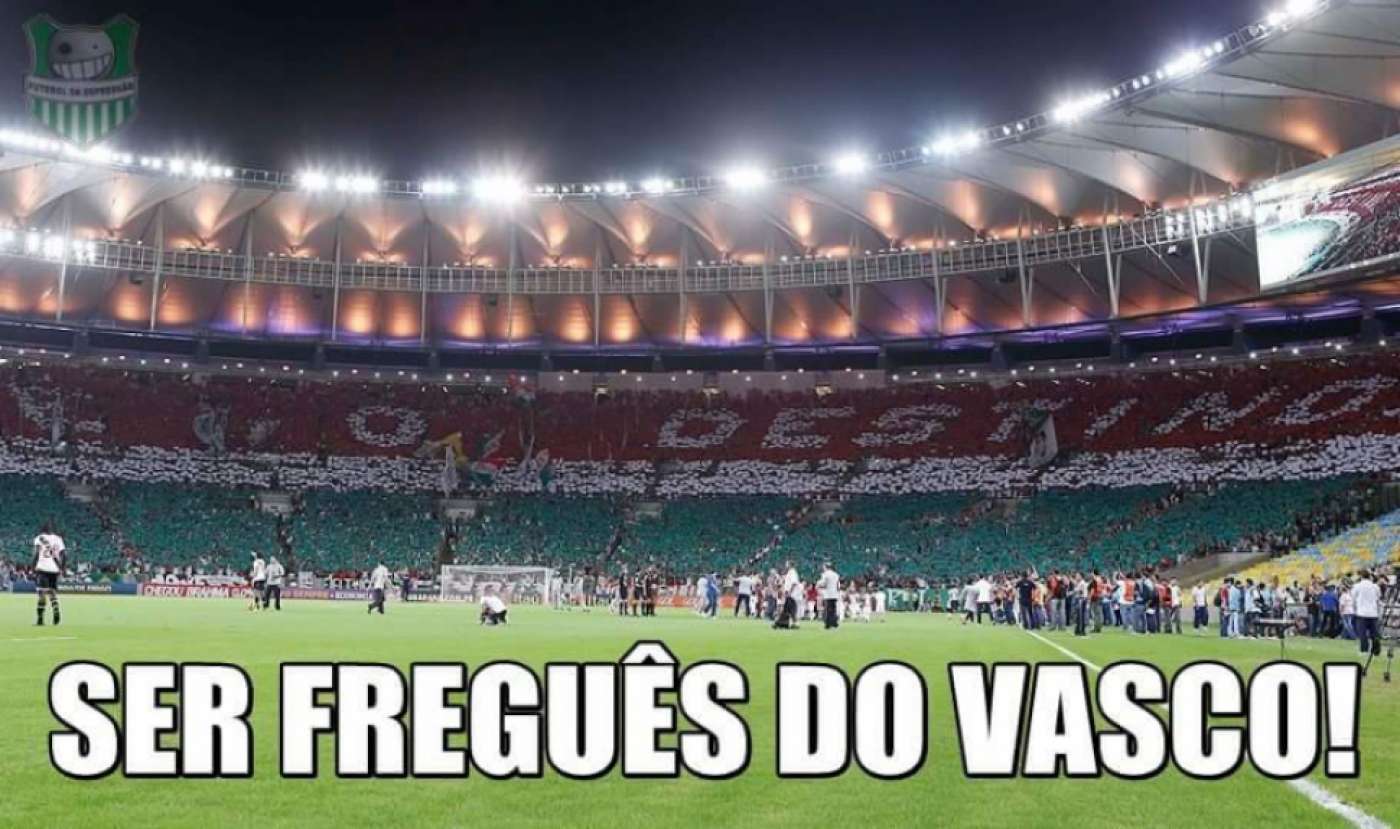 VASCAÍNOS 'GASTAM' OS TRICOLORES NAS REDES SOCIAIS MH - Esportes