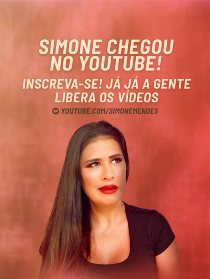 Simone faz sua estreia no YouTube e mostra lado bem-humorado MH - Babado
