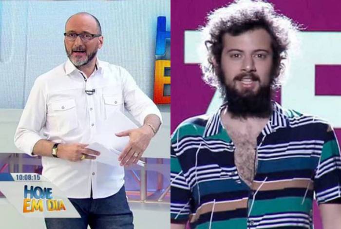 Cartolouco mostra que não sabe quem apresenta o 'Hoje em Dia': 'Chris ...
