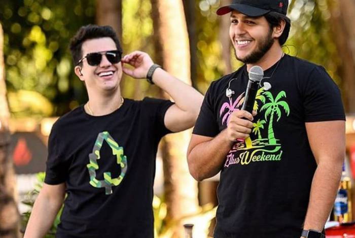 Hugo e Guilherme se preparam para gravar DVD em Goiás MH - Babado