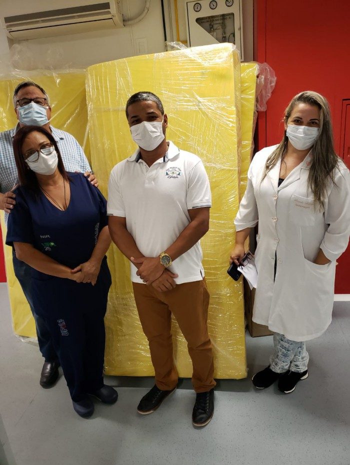 UPA de Rio das Ostras recebe nova doação de colchões hospitalares