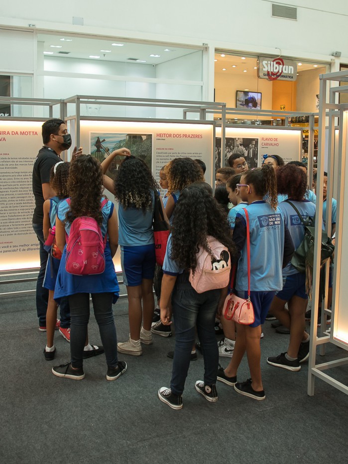 Shopping Grande Rio recebe réplicas de obras de artistas brasileiros