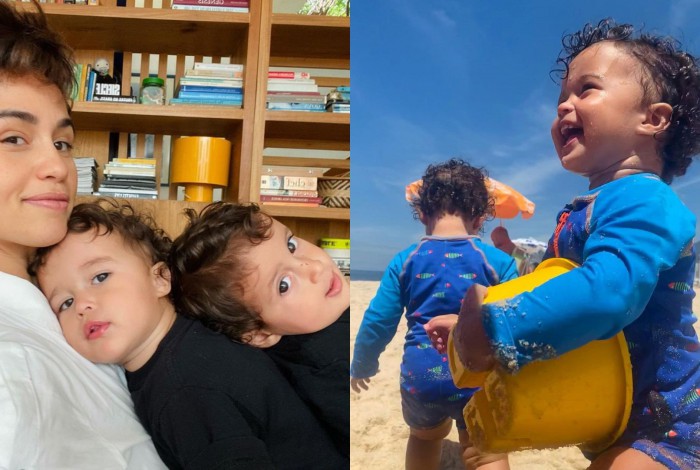 Nanda Costa registra dia de praia com as filhas e fãs se derretem: 'Que ...