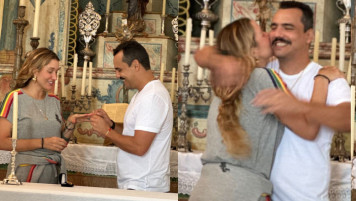 Gabriela Pugliesi tem casamento surpresa com Túlio Dek: 'Não sabia'