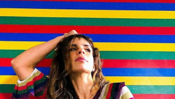 Maria Ribeiro surge de roupa listrada colorida e brinca: 'Suzy'Maria ...