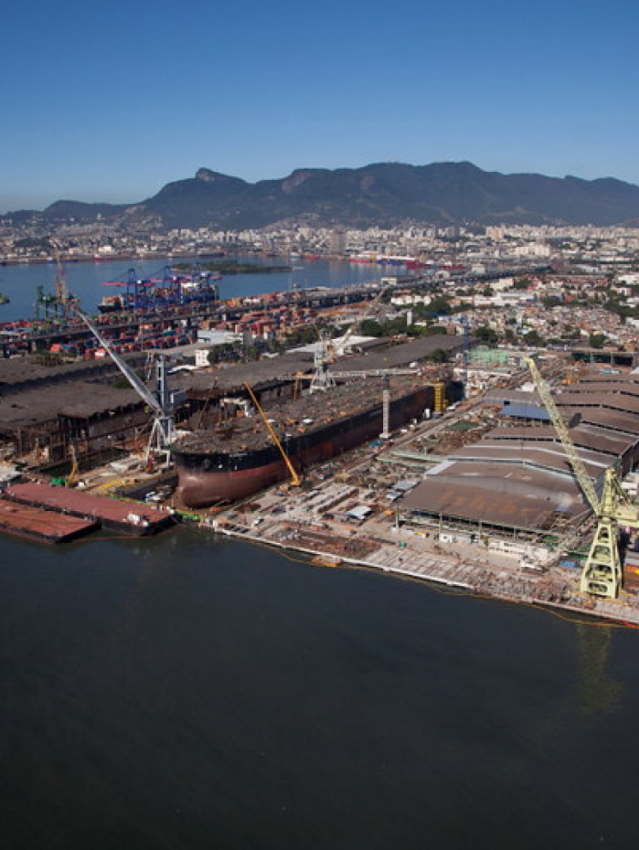 Petrobras receberá propostas para arrendamento do Estaleiro Inhaúma
