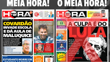 Informação importante para o leitor do jornal MEIA HORA