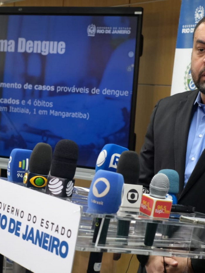 Estado do Rio de Janeiro decreta epidemia de dengue