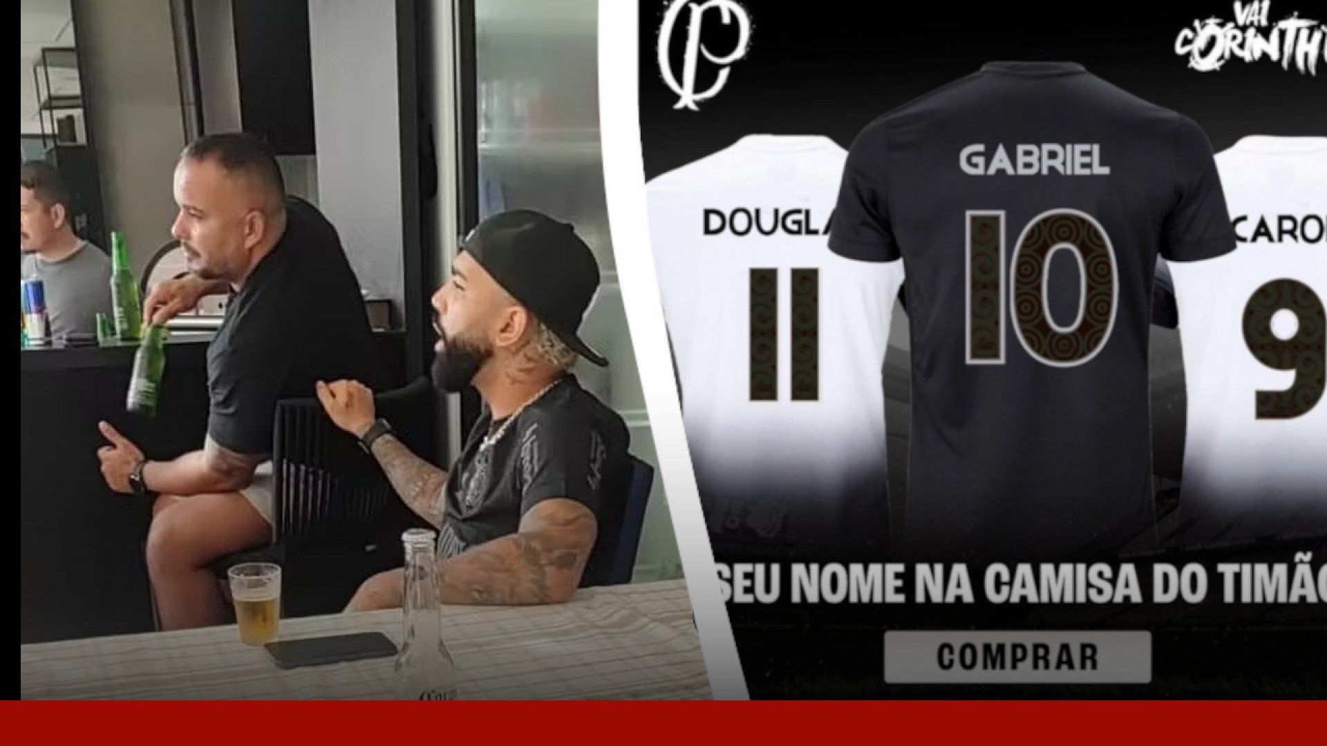Loja oficial do Corinthians faz provocação com camisa personalizada ...